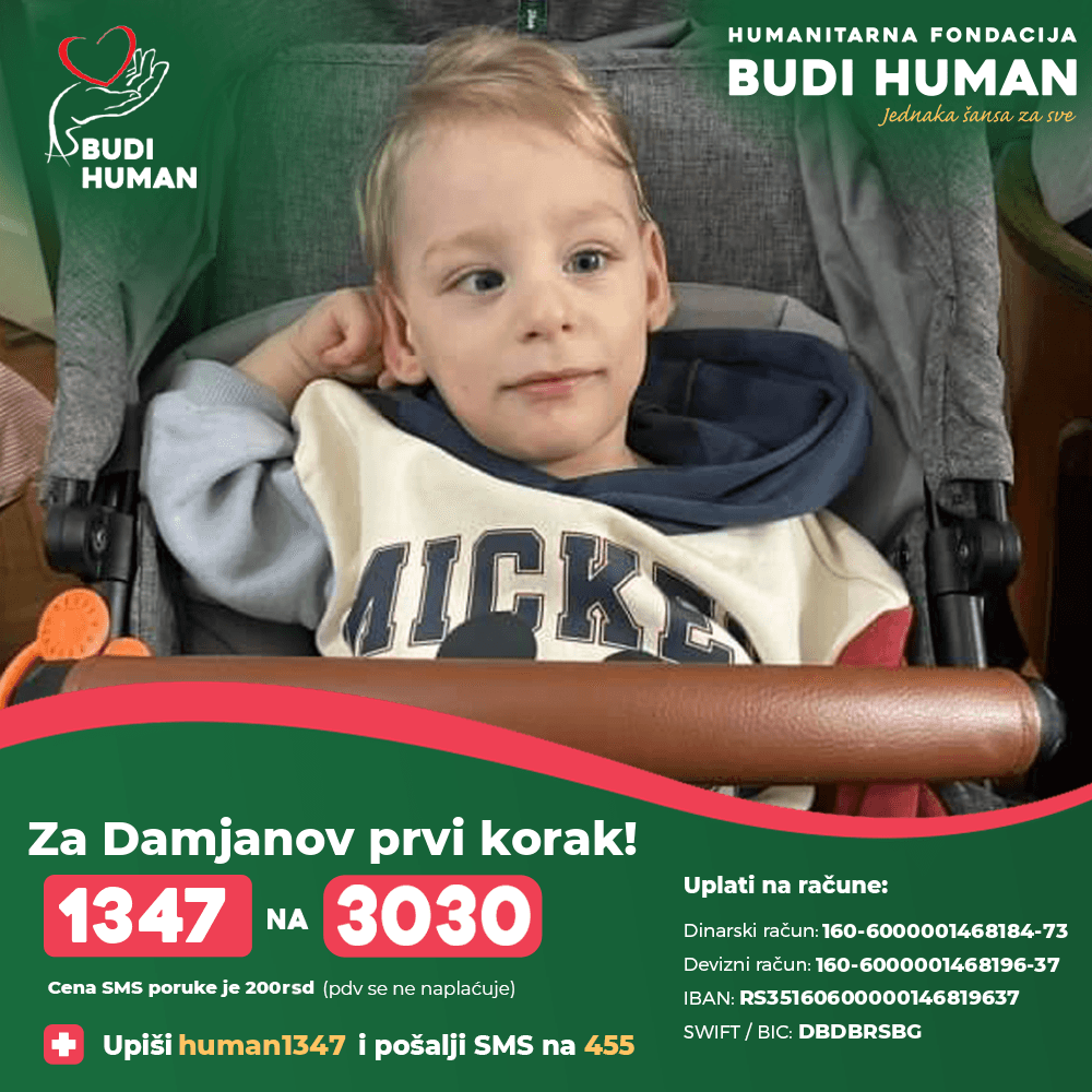 Damjan Ugrenović (1347) - Humanitarna fondacija Budi human - Aleksandar Šapić