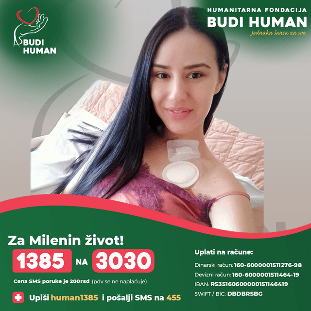 Milena Ivić (1385) - Humanitarna fondacija Budi human - Aleksandar Šapić